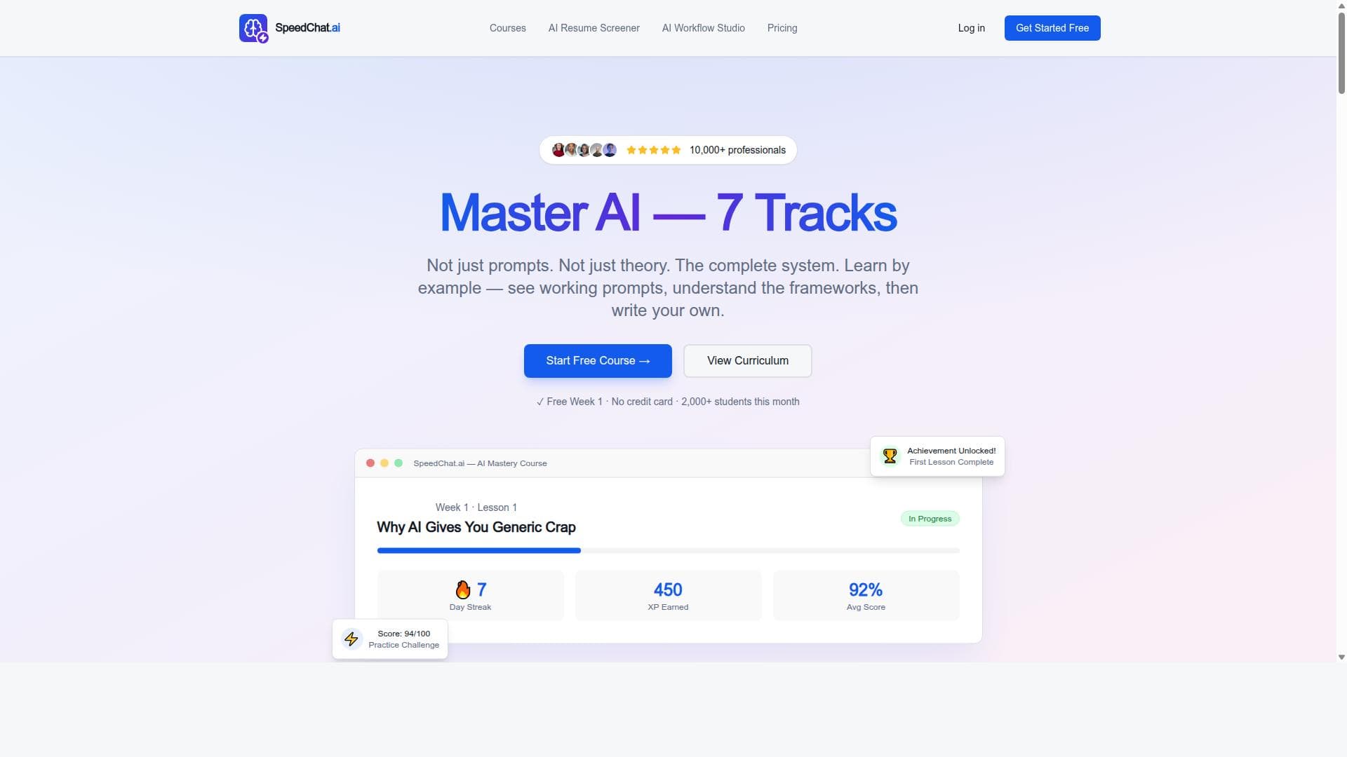 SpeedChat.ai - Education & Learning | PoweredbyAI